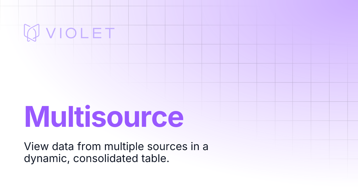 Multisource | VIOLET
