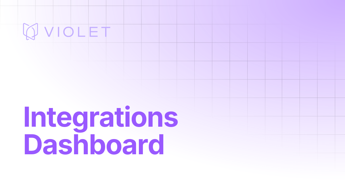 Apps Dashboard | VIOLET